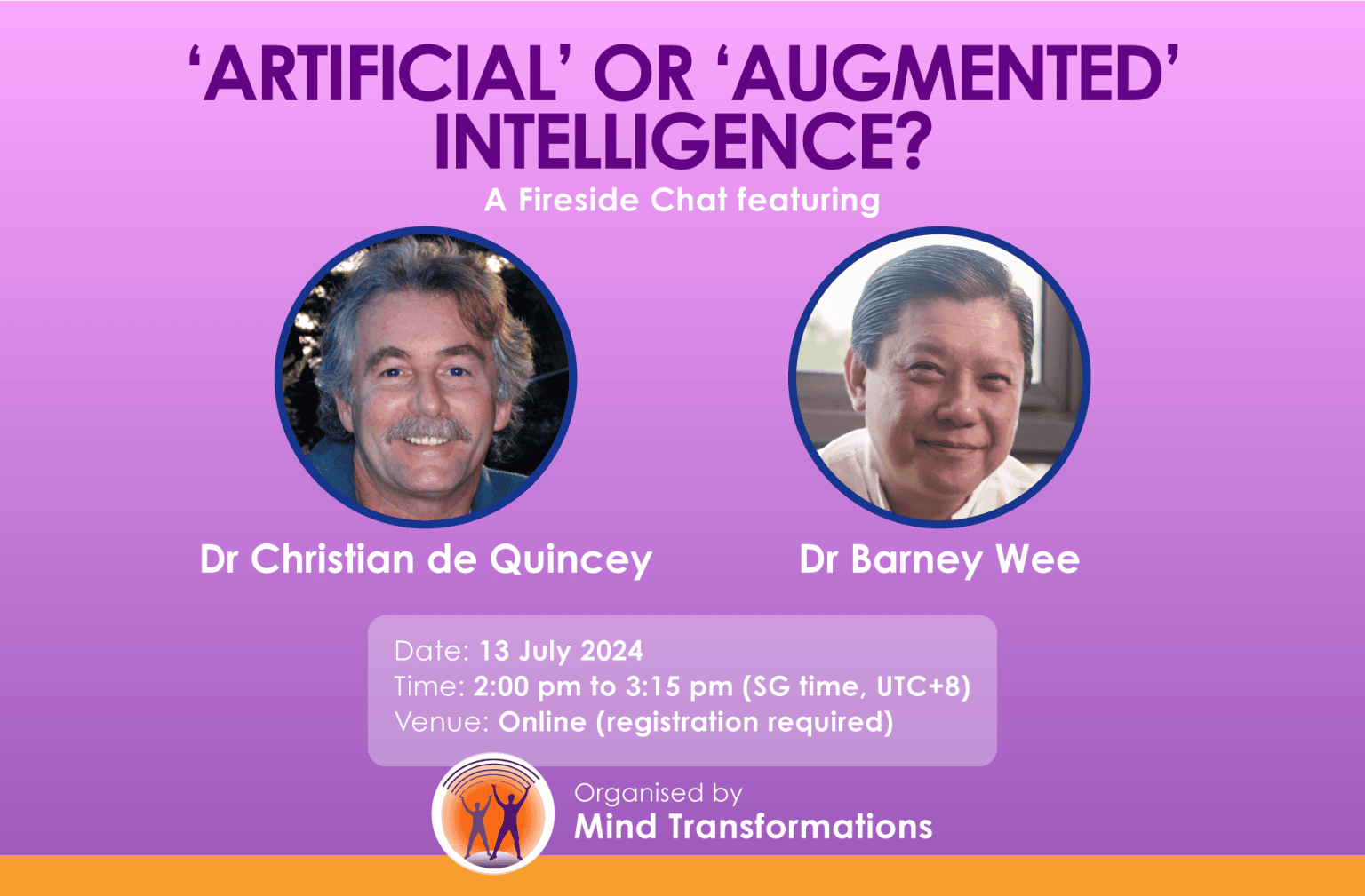 ‘Artificial’ or ‘Augmented’ Intelligence? - Mind Transformations